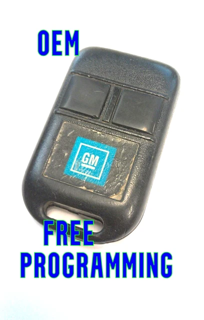 GENUINE OEM GM Logo Code Alarm Keyless Remote Start Car Key Fob Goh-Mm6 ...