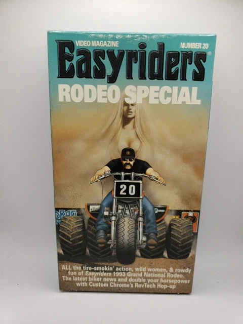 EASYRIDERS VIDEO MAGAZINE VHS -Episode #20- RODEO SPECIAL- Motorcycle ...