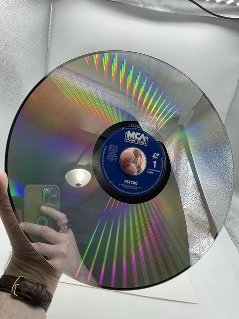 ALFRED HITCHCOCK'S PSYCHO Laserdisc - Horror LD 1988 Extended Play ...