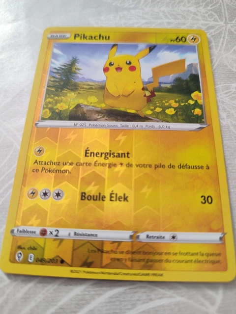 CARTE POKÉMON PIKACHU Reverse 049/203 EUR 2,99 - PicClick FR