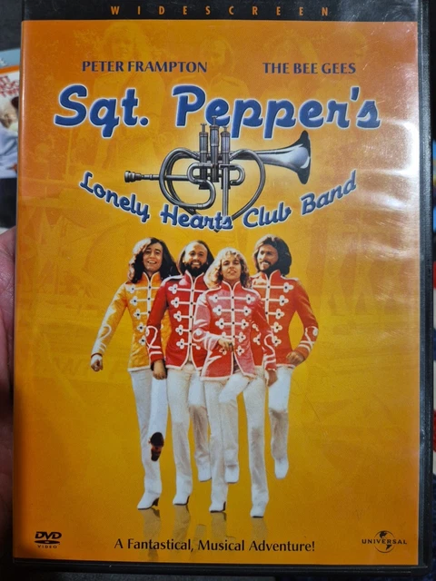 SGT. PEPPER'S LONELY Hearts Club Band Dvd Peter Frampton & The Bee Gees ...