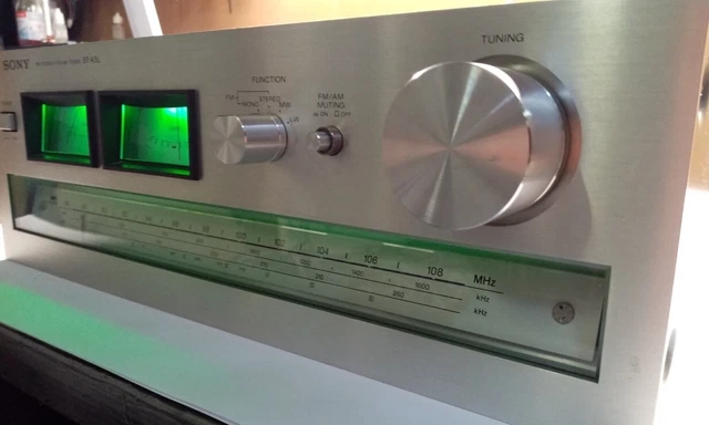 SONY ST-A3L FM/MW/LW STEREO TUNER green leds vu meters EUR 125,00 ...