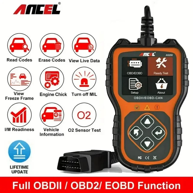 MERCEDES BENZ AS200 OBD2 Car Engine Fault Code Reader Diagnostic ...