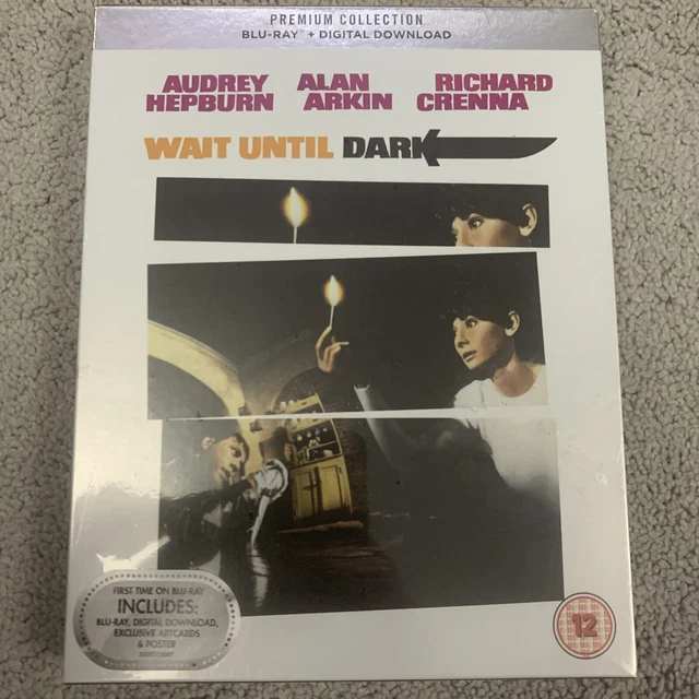 WAIT UNTIL DARK Blu-ray Premium Collection Poster & Art-cards New ...