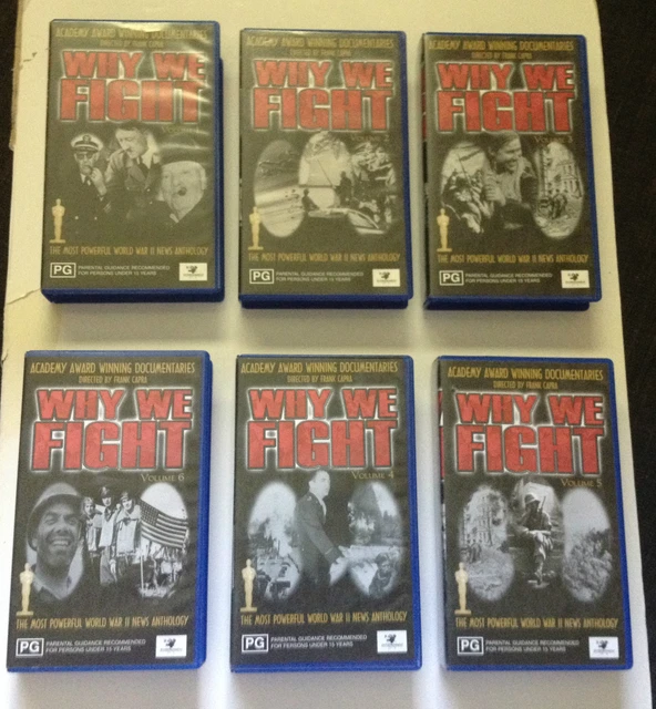 WHY WE FIGHT (Frank Capra 1943) Vol 6 only War War 2 Collectors Docco ...