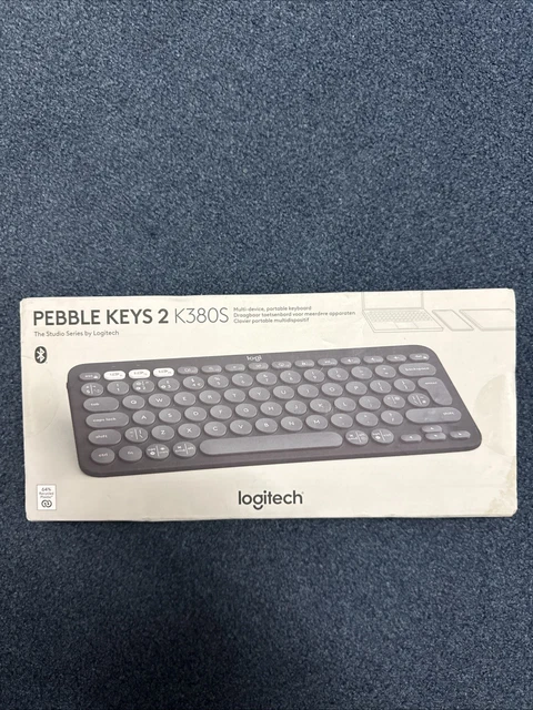 LOGITECH PEBBLE KEYS 2 K380S Wireless Keyboard - Black £31.87 - PicClick UK