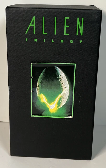 ALIEN TRILOGY 1 2 3 VHS Box Set 1993 Fox Video Sigourney Weaver ...