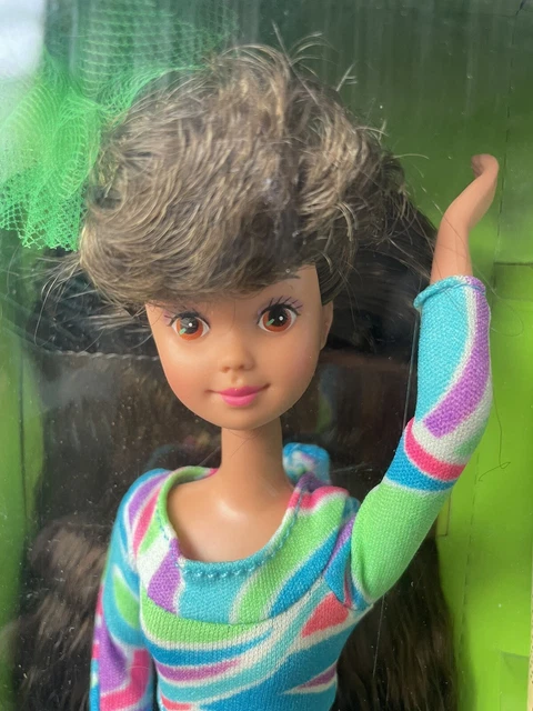 BARBIE TOTALLY HAIR Courtney Doll #1433 1991 Mattel NRFP MIB MIP Toys R ...