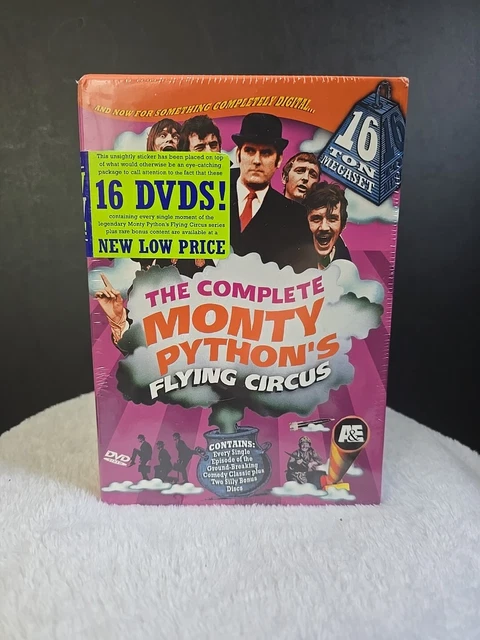 NEW SEALED THE Complete Monty Python's Flying Circus 16 Ton Megaset DVD ...