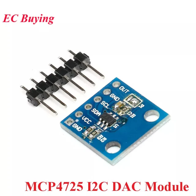 MCP4725 DAC MODULE 12Bit IIC I2C Digital to Analog Conversion for ...