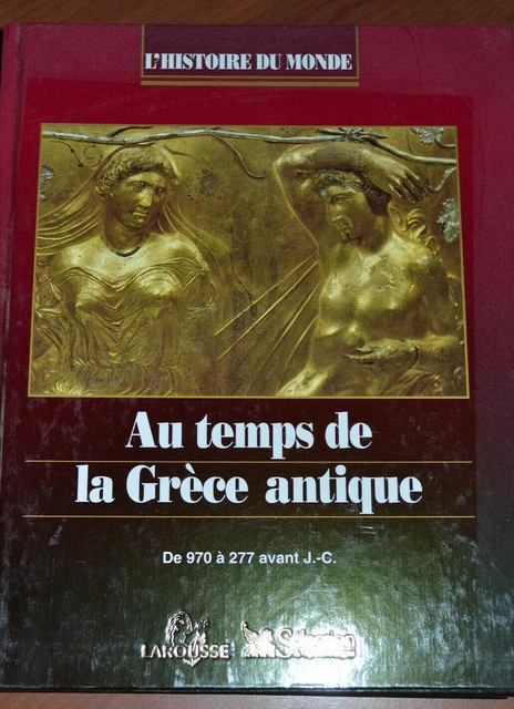 LIVRE D HISTOIRE au temps de la Grèce antique format A 4 de chez ...