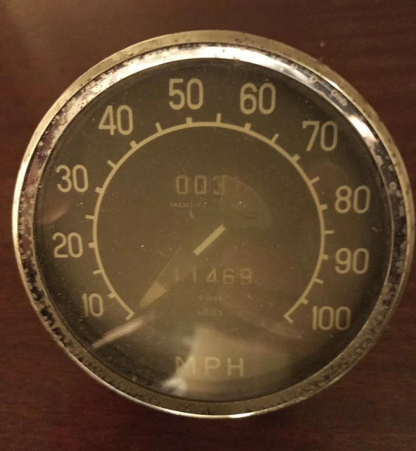 BRITISH JAEGER Rover 3 Litre Mk1 Speedometer £69.00 - PicClick UK