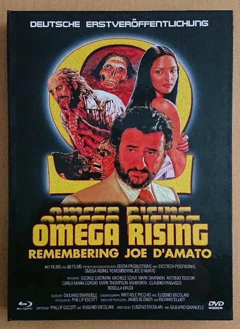 MEDIABOOK DVD OMEGA rising + Blu-ray Foltergarten der Sinnlichkeit Joe ...