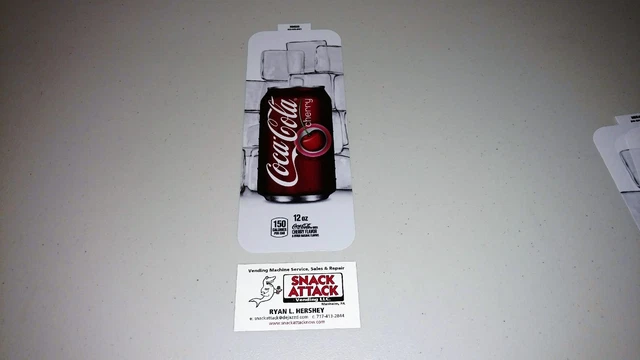 ROYAL VENDORS 660 SODA VENDING MACHINE "Coca - Cola Cherry" 12oz CAN ...