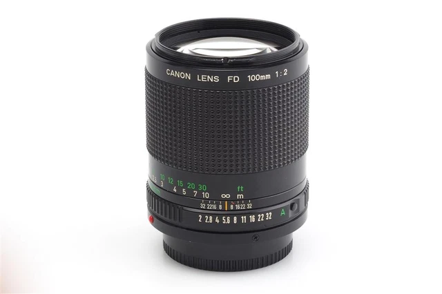 CANON FD 2/100MM Con Parabola BT-52 #31275 EUR 2.322,07 - PicClick IT
