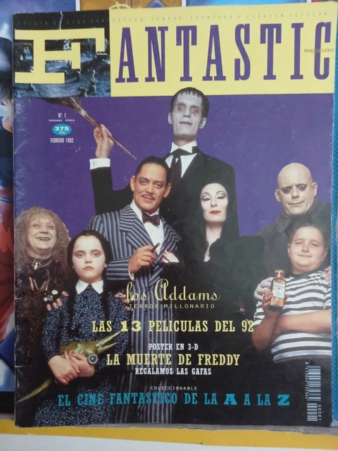 AUSSCHNITTE DIE ADAMS-FAMILIE ANJELICA HOUSTON CRISTINA RICCI RAUL ...