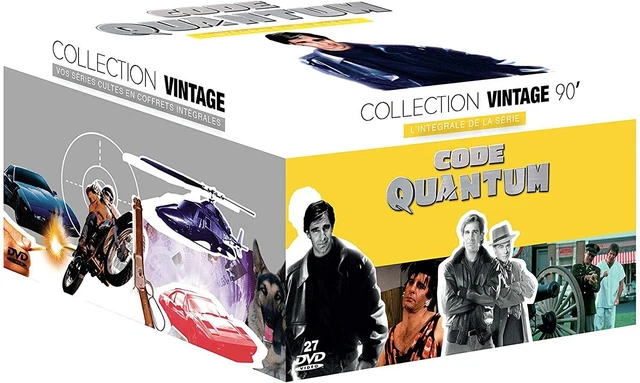 COFFRET DVD INTÉGRALE Série TV vintage CODE QUANTUM Scott Bakula Dean Stockwell EUR 57,99 ...