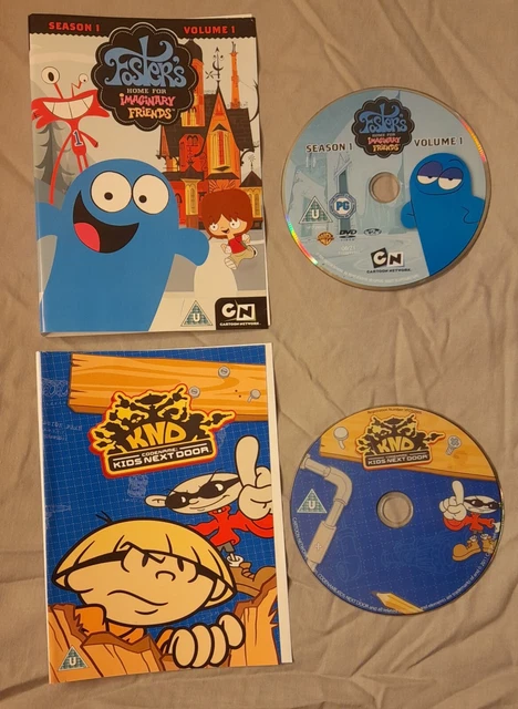 FOSTER'S HOME FOR Imaginary Friends And Codename Kids Next Door DVDs ...