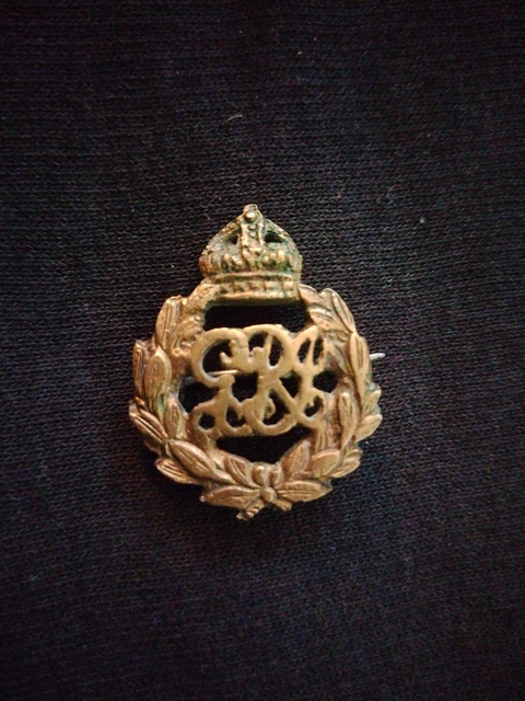 WW1 BRITISH INDIAN Army General List Corps India Service Brooched ...