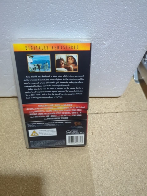 ON HER MAJESTY'S Secret Service (VHS/H, 1995) £5.00 - PicClick UK