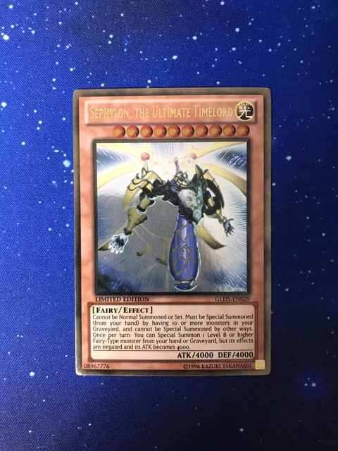 SEPHYLON, THE ULTIMATE Timelord / Or Rare / GLD5-EN029 / Yu-Gi-Oh ...