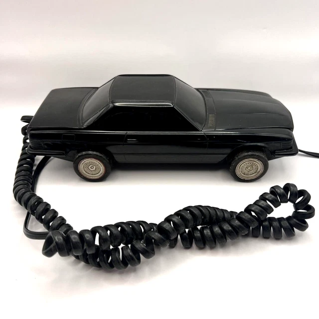RETRO VINTAGE OLD Black Desk Phone Telephone Car Hong Kong Good ...