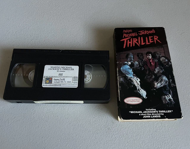MAKING MICHAEL JACKSON’S Thriller Vintage VHS Tape 1983 £9.31 - PicClick UK