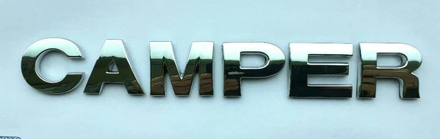 CHROME 3D SELF-ADHESIVE Car Letters badge emblem sticker word Spelling ...