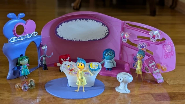 DISNEY PIXAR INSIDE Out Headquarters Playset Loaded Figures Memory ...