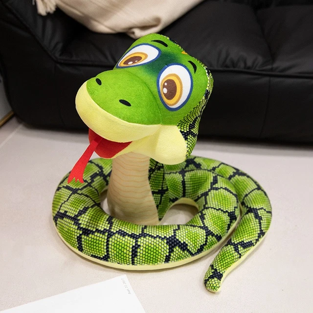 SNAKE PLUSH TOY With Pp Cotton Filling Soft Stuffed Animal For Kids ...