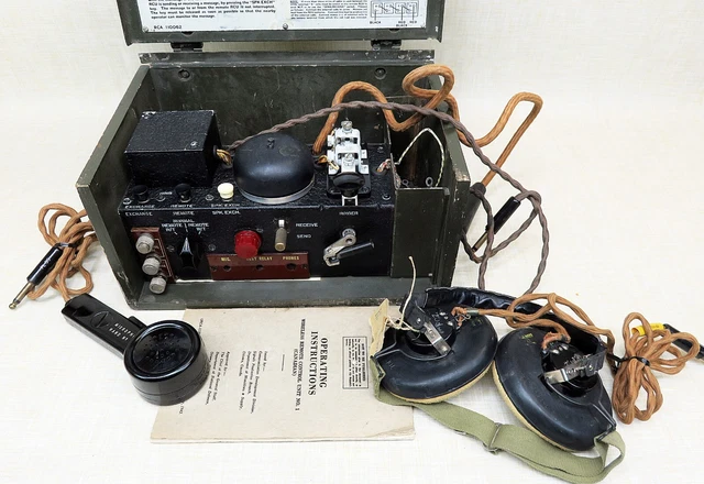 WW2 RADIO {REMOTE Control Unit No. 1} Canadian Radio Receiver ...