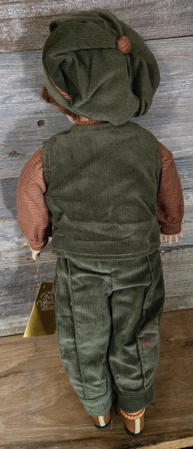 FRANKLIN MINT COCA-COLA Doll Matthew, 19" Heirloom Collector Porcelain ...