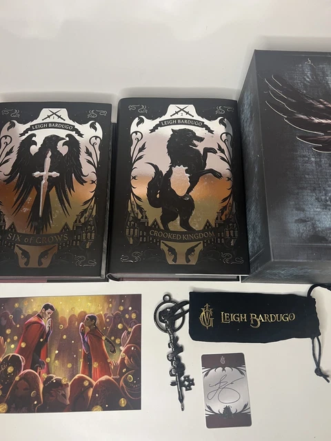 SIX OF CROWS by Leigh Bardugo LitJoy Special Edition Box Set $500.00 ...