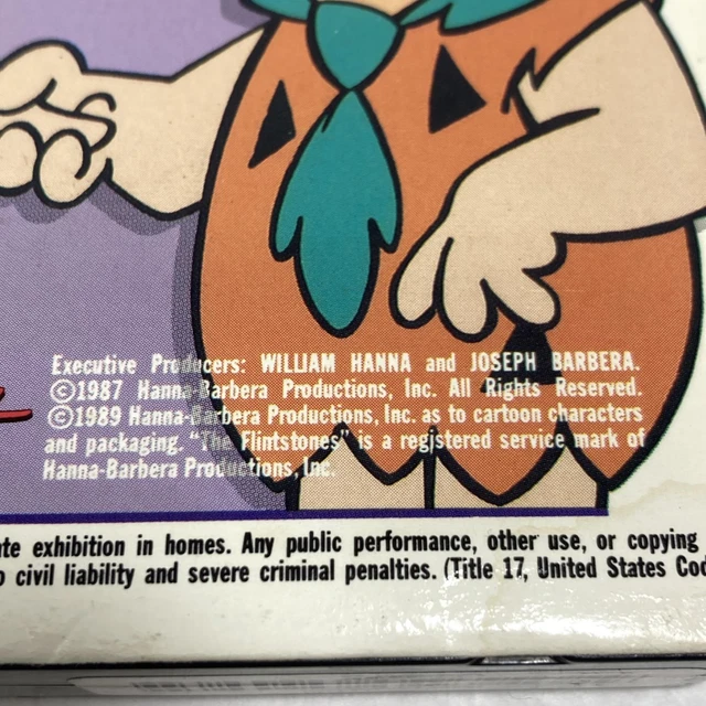 THE JETSONS MEET The Flintstones Animated Movie 1987 VHS Hanna Barbera ...