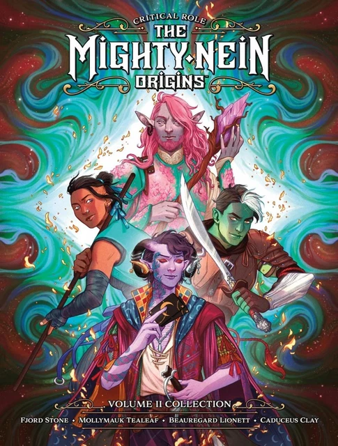 CRITICAL ROLE: THE Mighty Nein Origins Library Edition Volume 2 By Jody ...