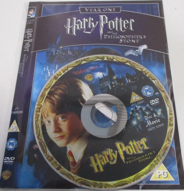 HARRY POTTER + Philosopher's Stone DVD Wizarding World Movie £2.24 ...