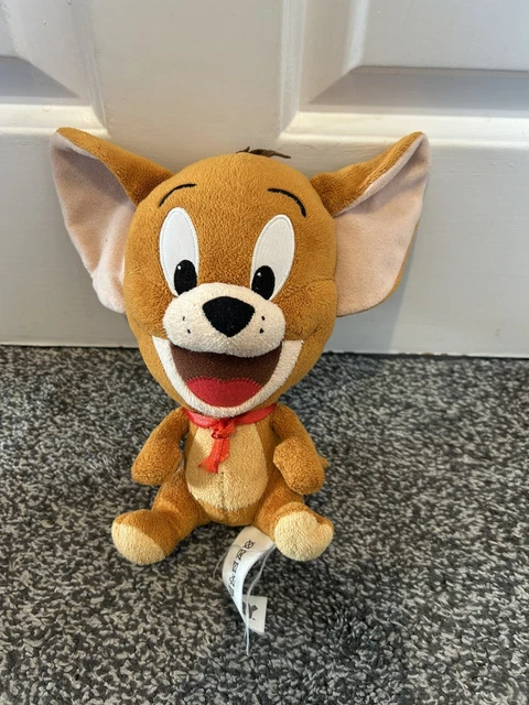 VINTAGE JERRY FROM Tom and Jerry 8" Warner Bros TCC Soft Toy Plush ...