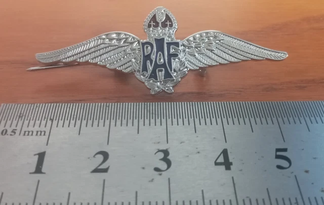 ROYAL AIR FORCE Raf Pilot Wings Lapel Pin Badge Tie Tac £5.00 - PicClick UK