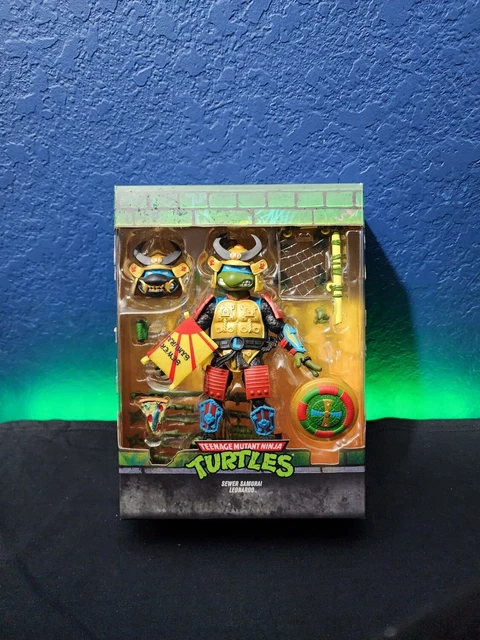 FIGURINE TMNT ULTIMATES Sewer Samurai Leonardo Teenage Mutant Ninja ...