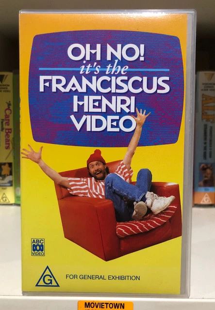 FRANCISCUS HENRI - Oh No It’s The Franciscus Henri Video - Vhs $59.95 ...