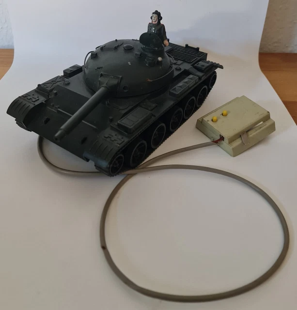 DDR SPIELZEUG PIKO Anker T62 Fernlenk Panzer mit Fahrer EUR 49,00 ...