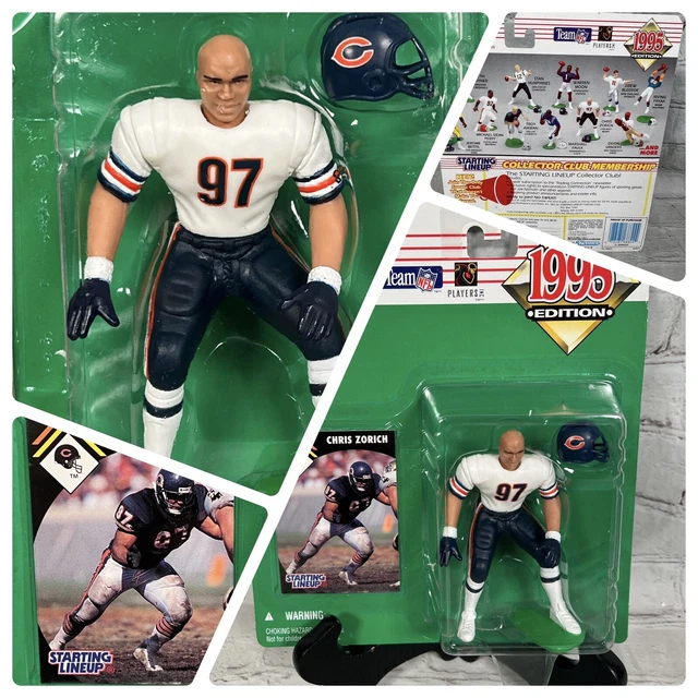 CHRIS ZORICH CHICAGO Bears 1995 Starting Lineup NFL Slu Action Figure ...