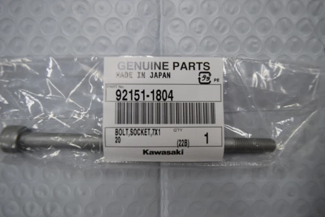 KAWASAKI OEM SOCKET Bolt 7x120 92151-1804 EUR 11,69 - PicClick FR
