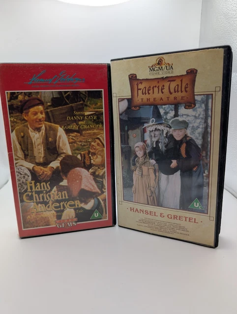 FAERIE TALE THEATRE Hansel And Gretel VHS And Hans Christian Anderson ...