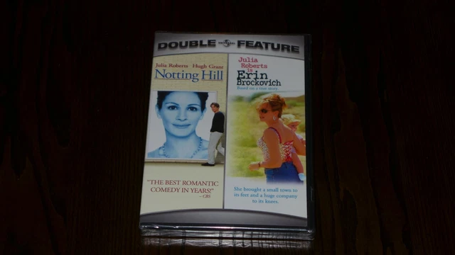 Notting Hill Erin Brockovich Double Feature Dvd 2 Disc Set