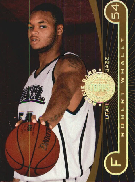 2005-06 TOPPS FIRST Row 325 Utah Jazz Basketball Card #145 Robert ...
