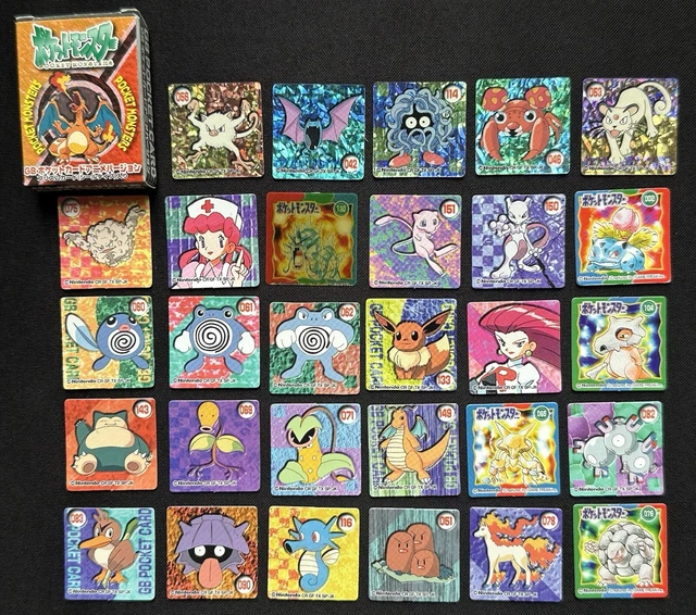 GB POCKET MINI Card Animation Japanese Pokémon Vintage Charizard Eevee ...