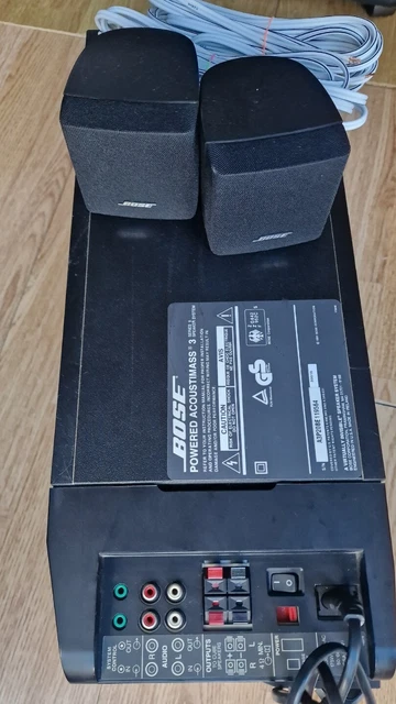 BOSE POWERED ACOUSTIMASS 3 SERIES II Speaker System # £112.99 - PicClick UK