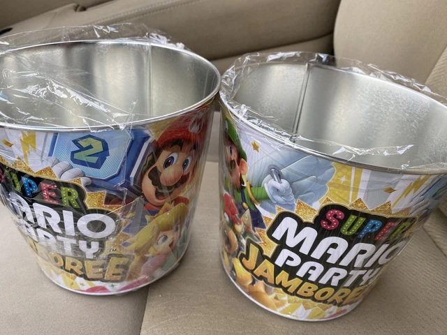 SUPER MARIO PARTY Jamboree Target Exclusive Popcorn Bucket Tin : 1 Only ...