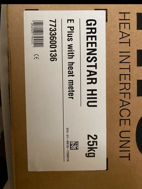 NEW & BOXED - Worcester Bosch Heat Interface Unit (HIU) E Plus With ...